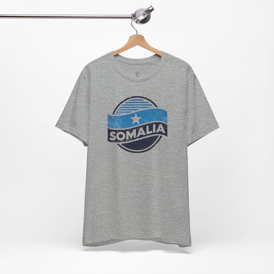 Vintage Somalia Graphic Tee: Unisex Travel Shirt - Etsy
