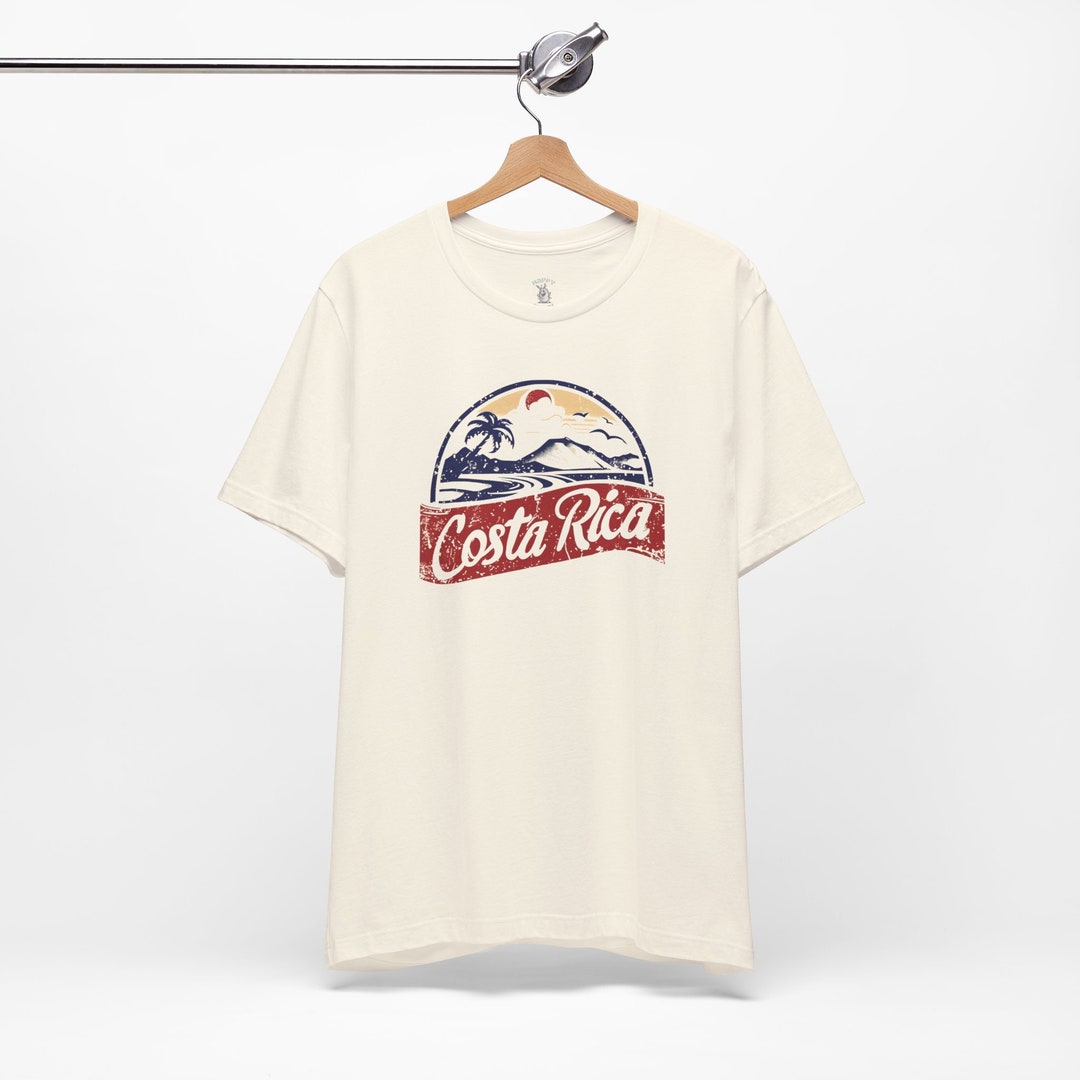 Retro Costa Rica Shirt Gift for Costa Rica Trip Popular Retro Beach T ...