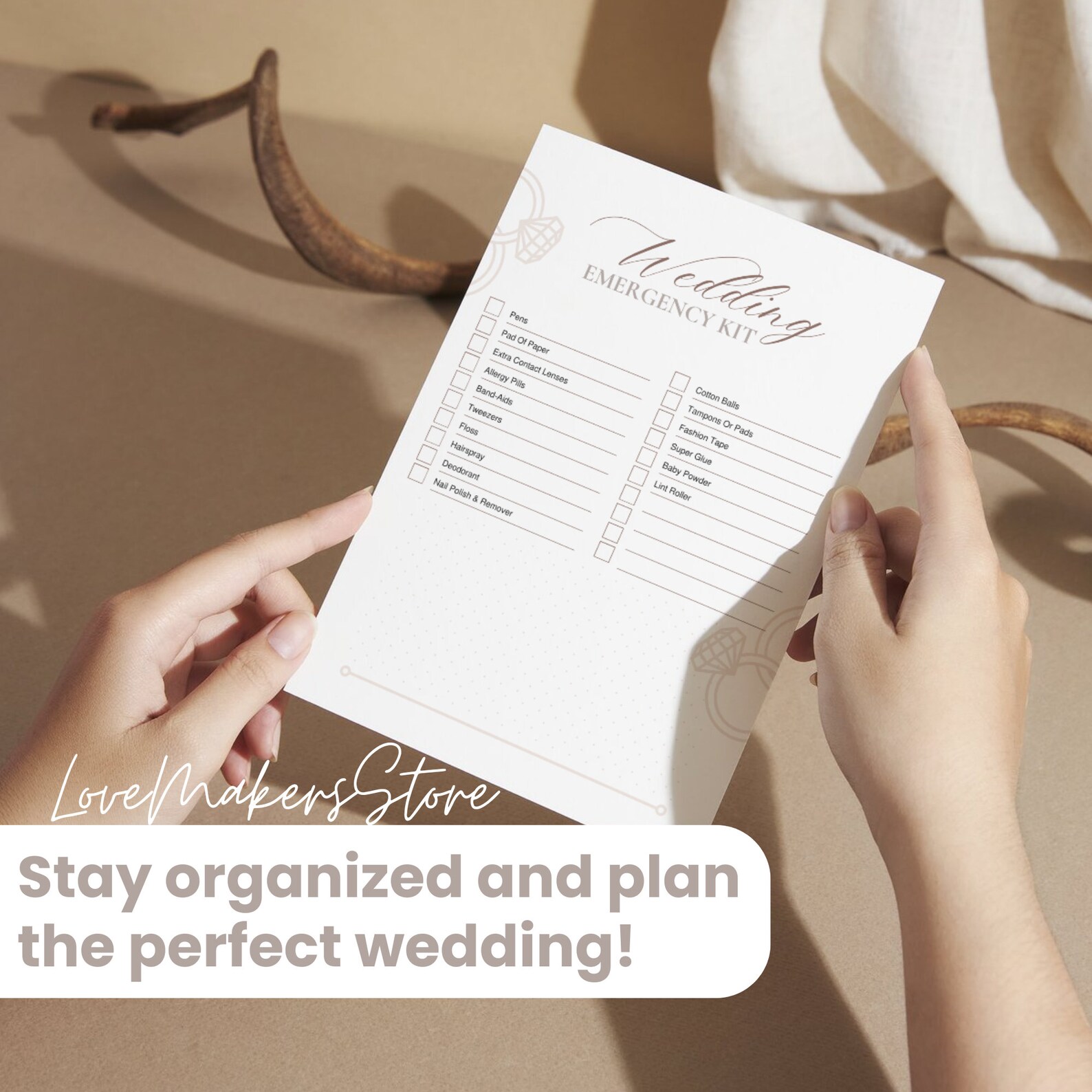 Wedding Checklist, Digital Wedding Template, Wedding Coordinator ...