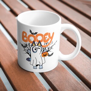 Booey Blue Dog Halloween PNG SVG, Blue Dog PNG, Blue Dog Family Png Svg ...