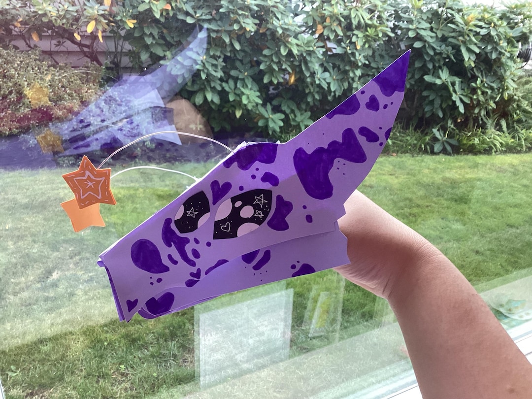 Alien Cat Paper Dragon Puppet - Etsy