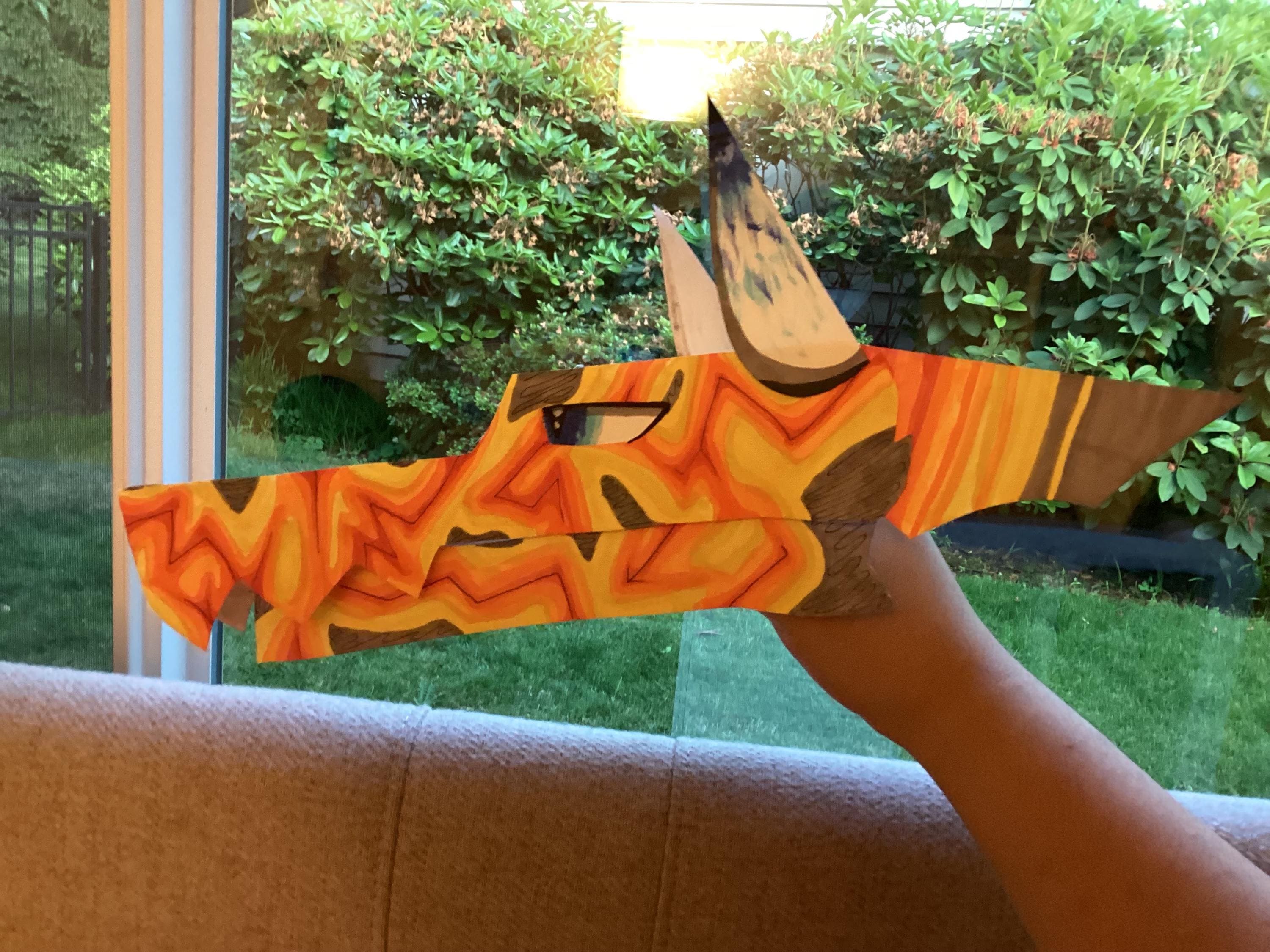 Beginner Paper Dragon Puppet - Etsy