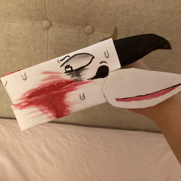 Scary Dragon Paper Puppets - Etsy