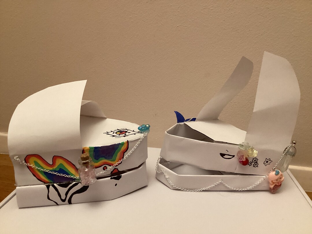 Rainbow and Ocean Puppet Duo - Etsy