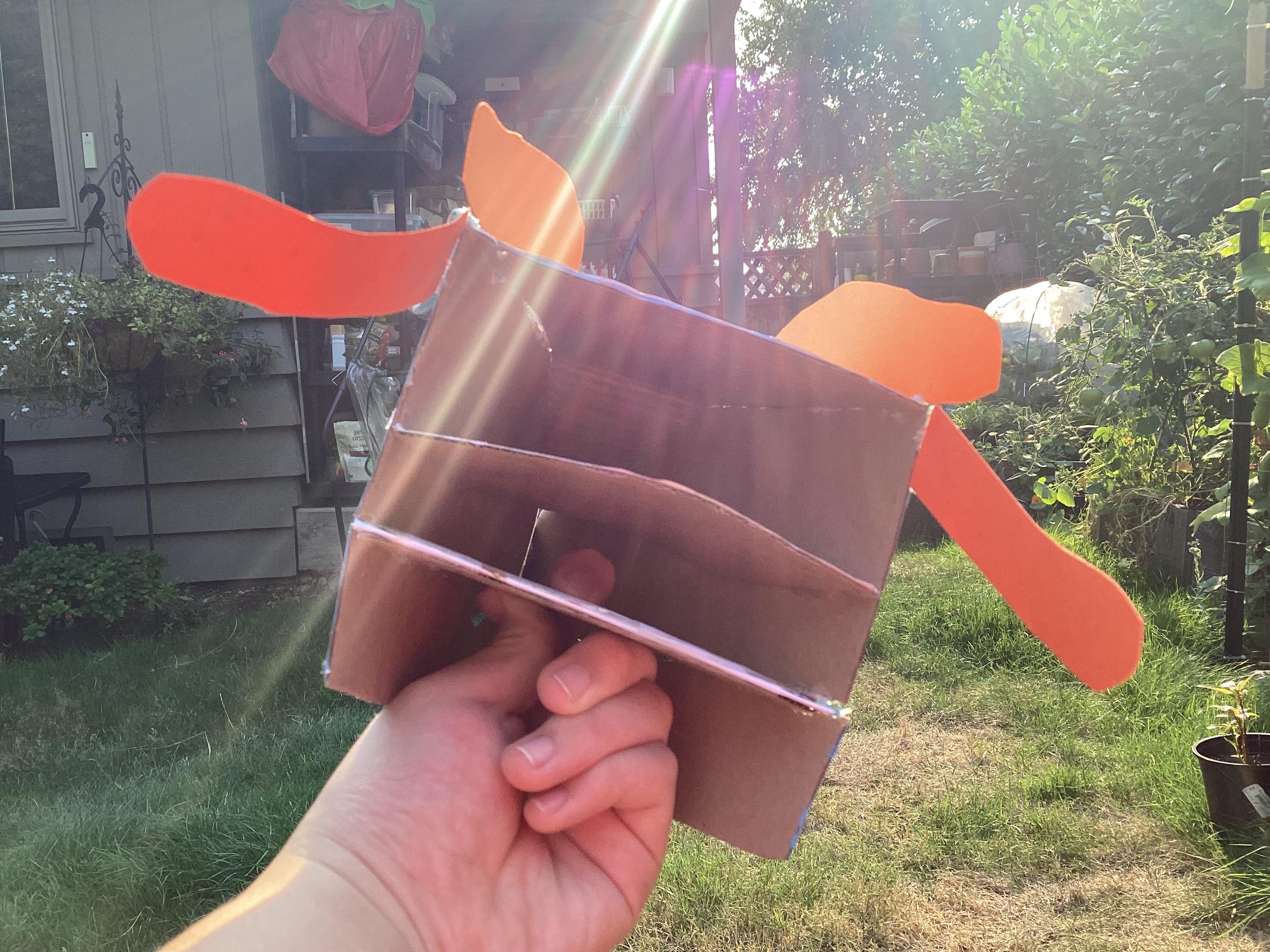 Coral Reef Paper Dragon Puppet - Etsy