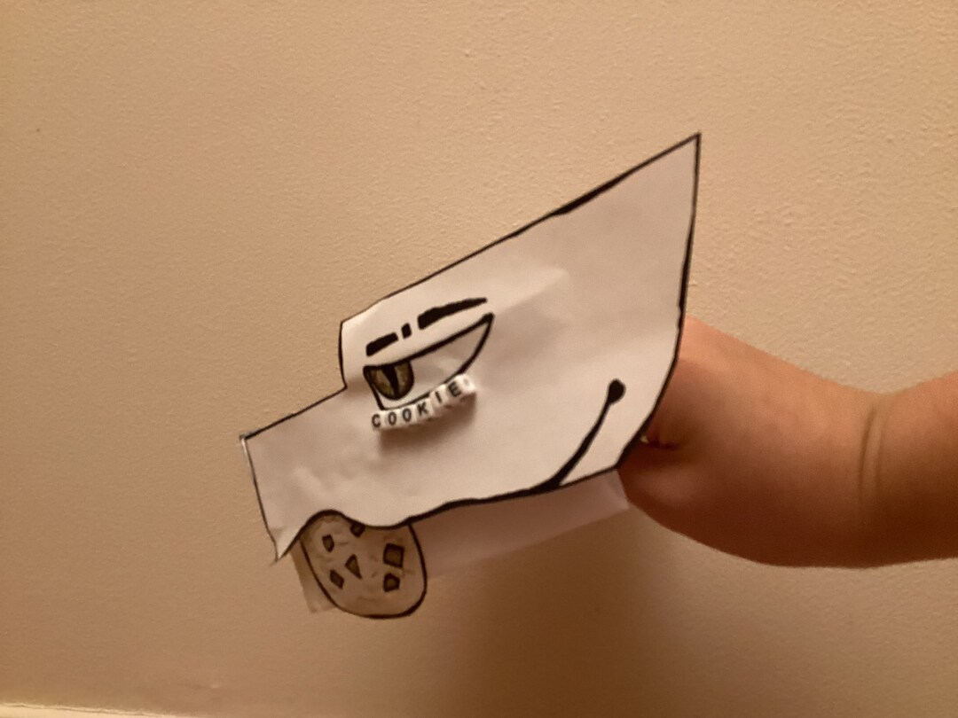 Cookie Paper Dragon Puppet - Etsy