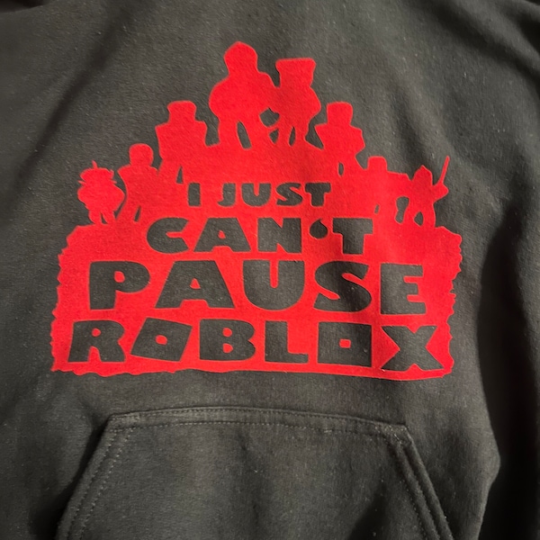 Black Roblox Hoodie - Etsy