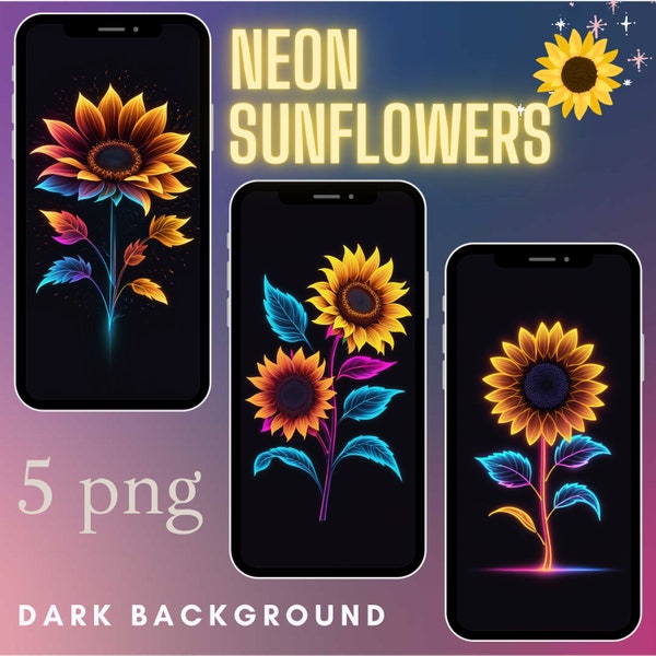 Sunflower Wallpaper - Etsy