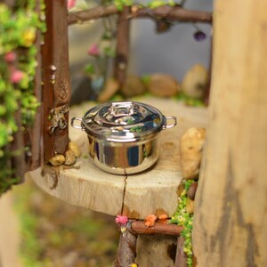 Miniature Stainless Steel Pot With Lid – Functional Mini Cookware ...