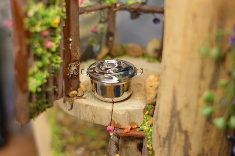 Miniature Stainless Steel Pot With Lid – Functional Mini Cookware ...