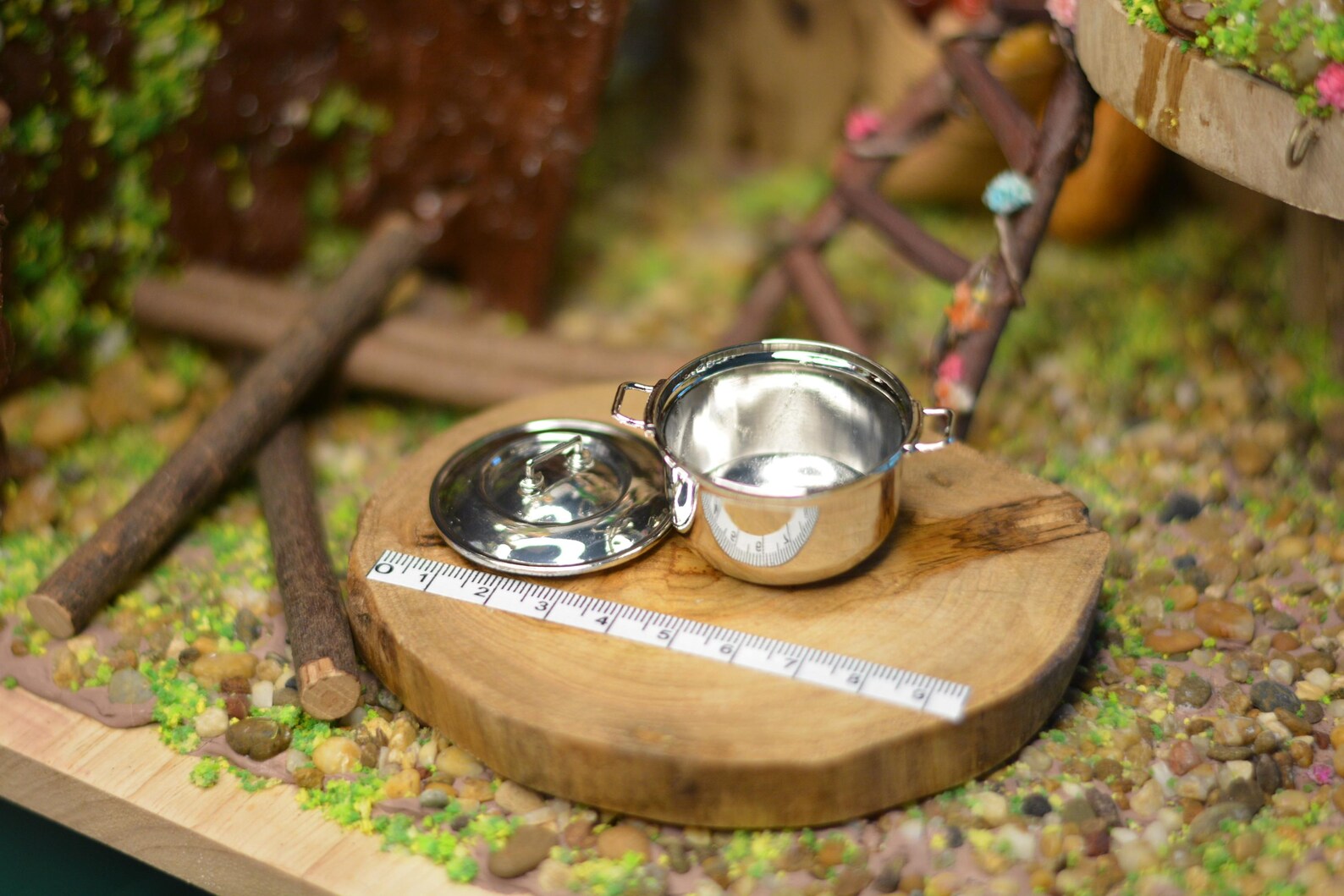 Miniature Stainless Steel Pot With Lid – Functional Mini Cookware ...