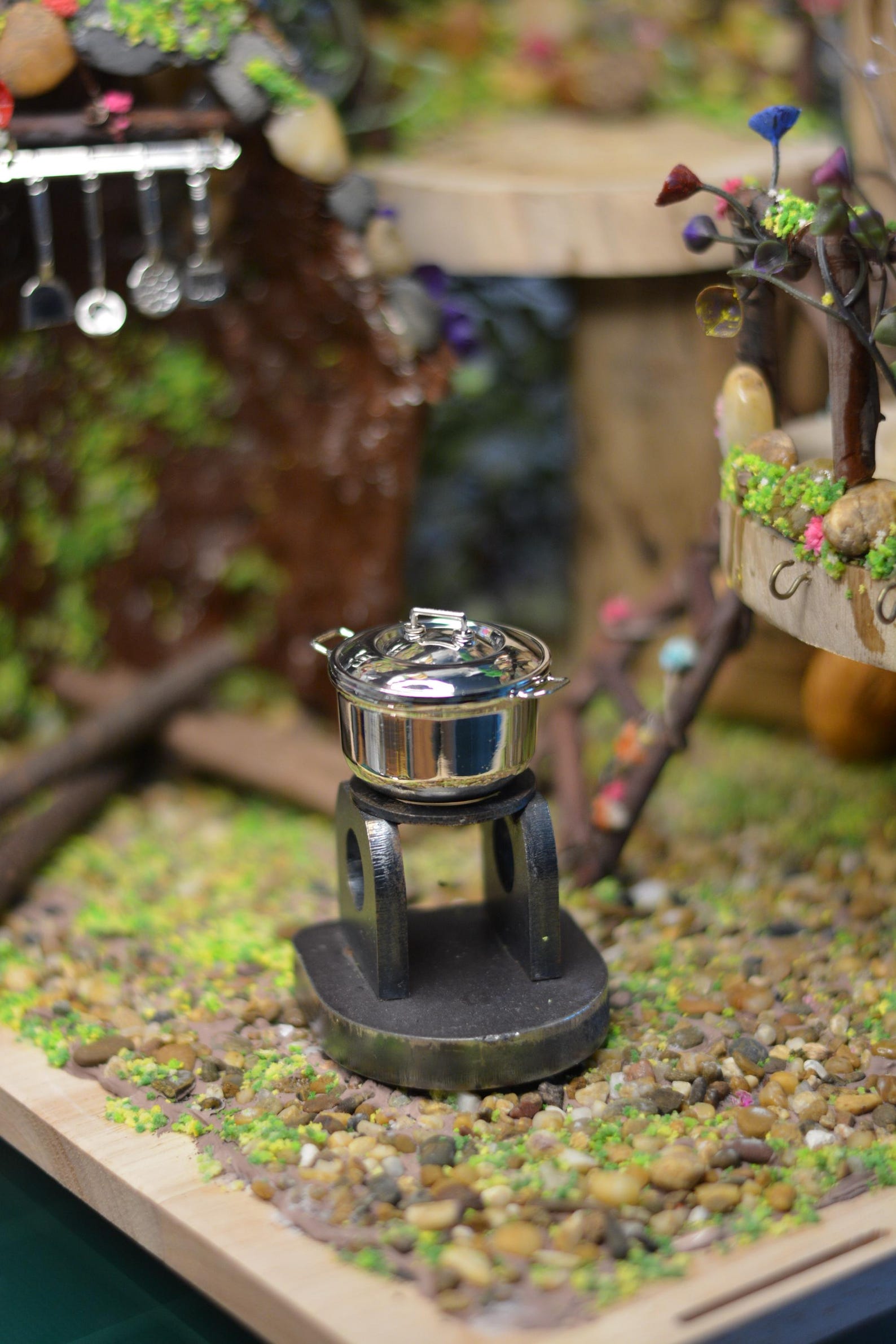 Miniature Stainless Steel Pot With Lid – Functional Mini Cookware ...
