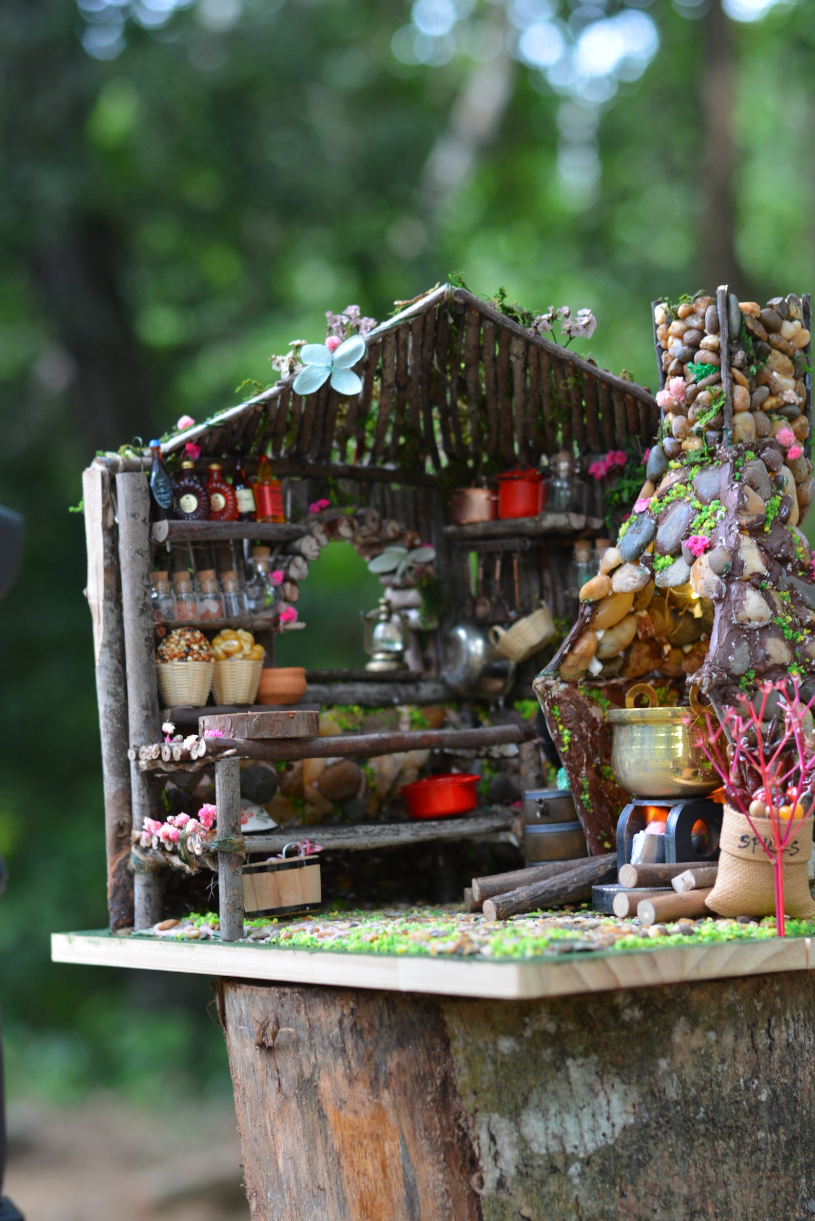 The Miniature Fairy Kitchen is Capable of Cooking Real Food. - Etsy
