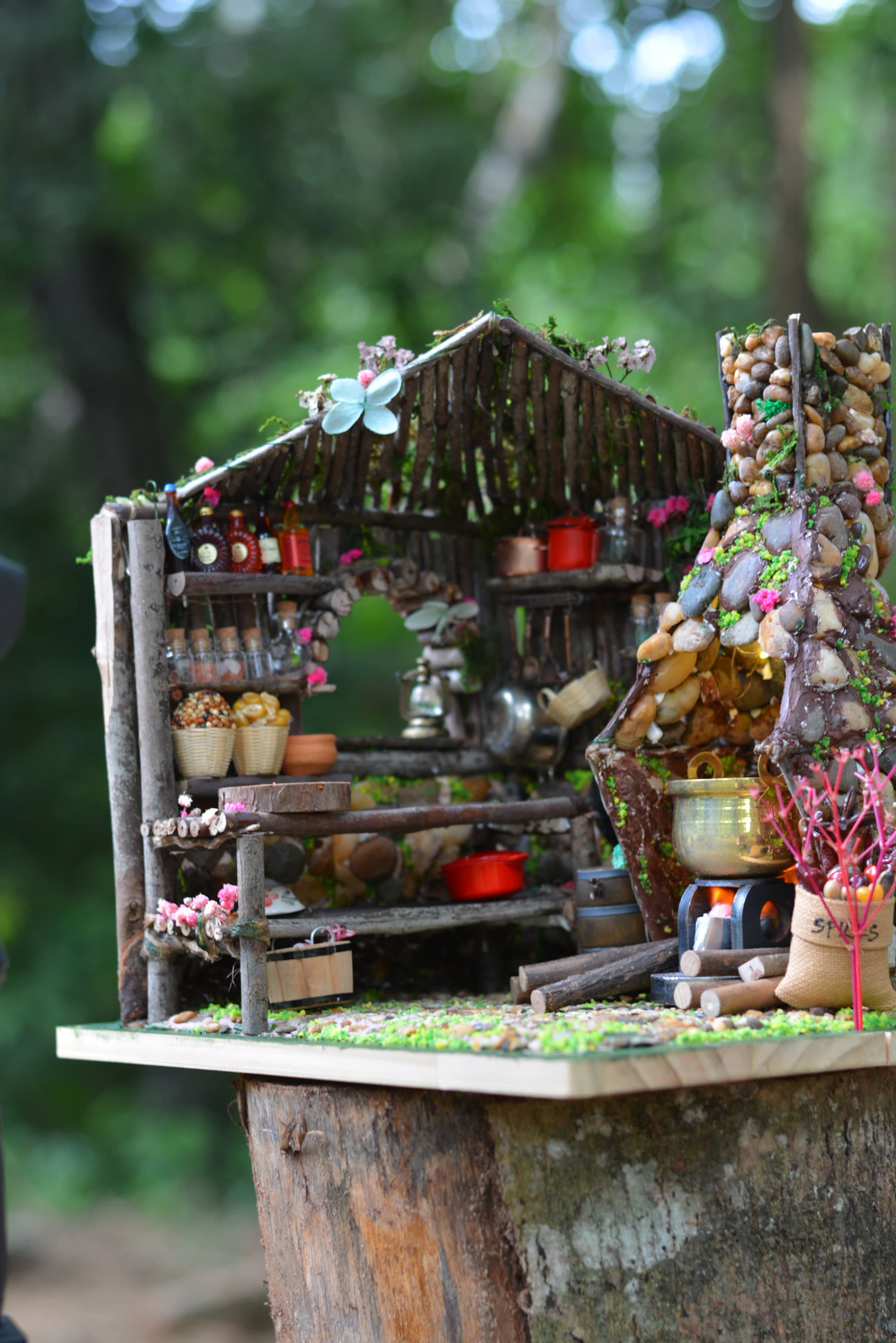 The Miniature Fairy Kitchen is Capable of Cooking Real Food. - Etsy