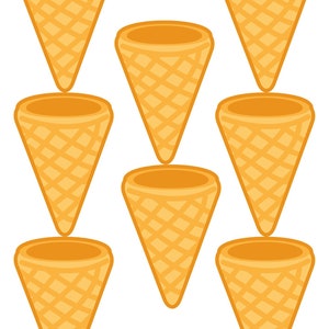 Create Your Own Ice-cream Shop With Cute Printable Cones and Scoops ...