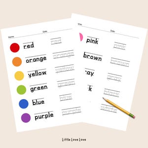 Learning Color Names Includes a Variety of Fun and Educational ...