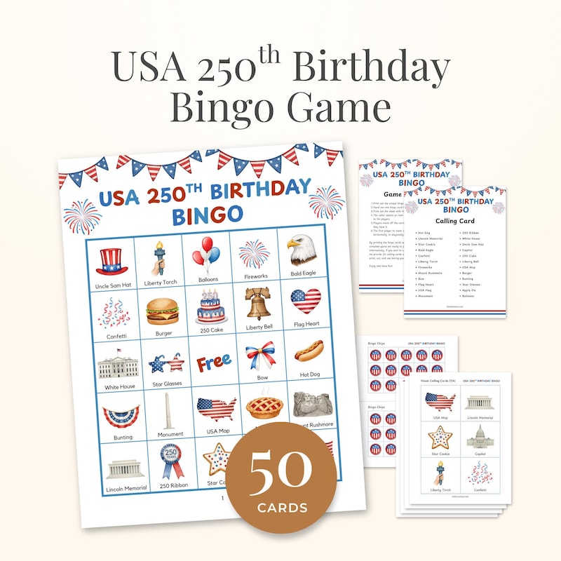 250th Games - Etsy