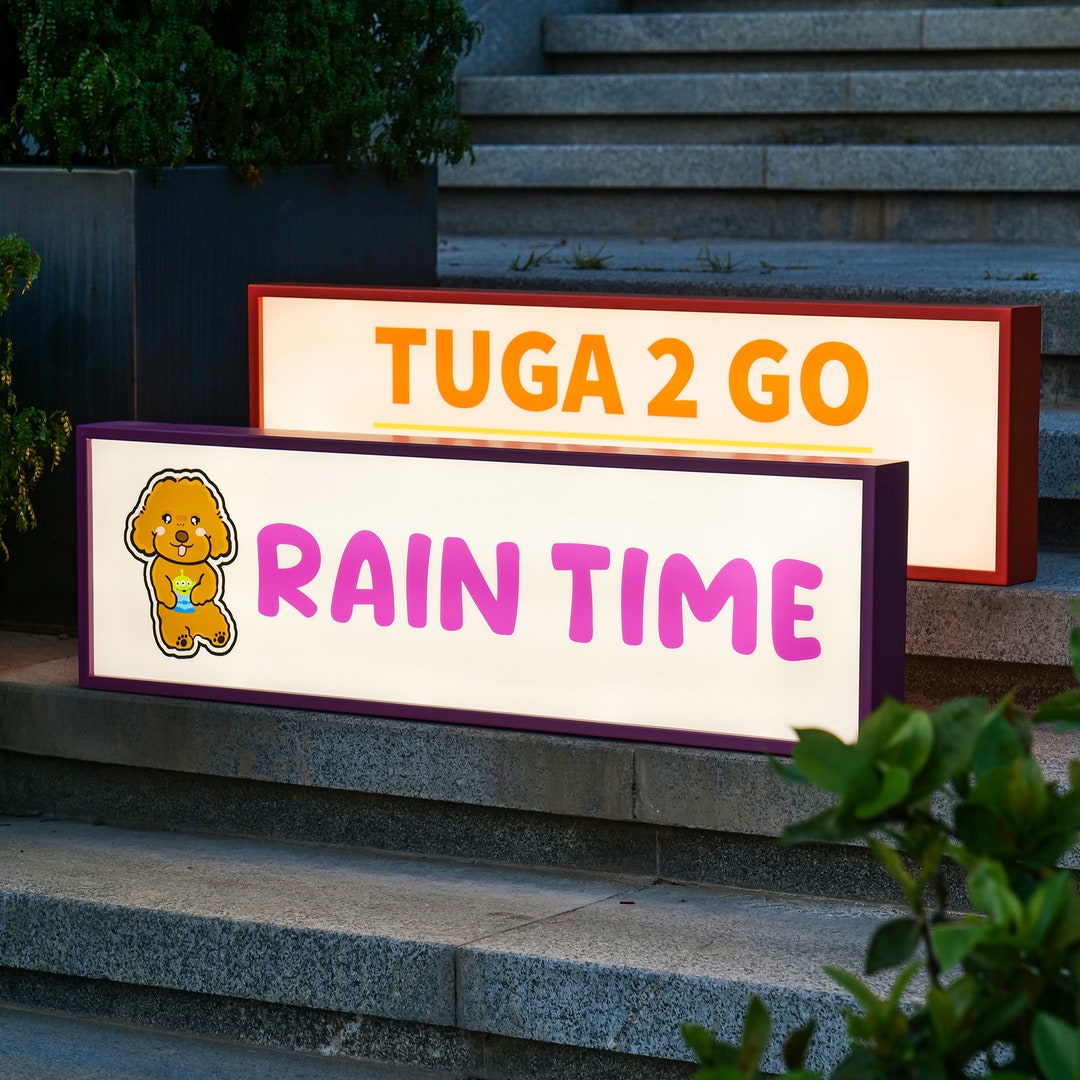 Outdoor Sign Light Box,custom Led Sign, Led Sign Custom, Business Logo ...