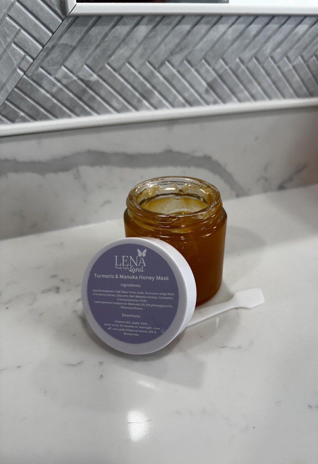 Overnight Turmeric Mask W/ Manuka Honey - Full Body Mask & Full Face ...