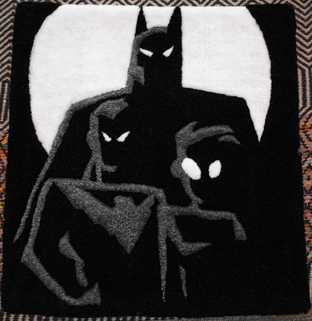 Batman the Animated Series Tufted Rug 22x24 - Etsy