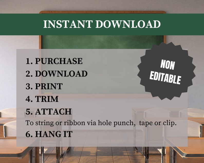 Printable Banner for Back to School, Decoration to Welcome Your ...