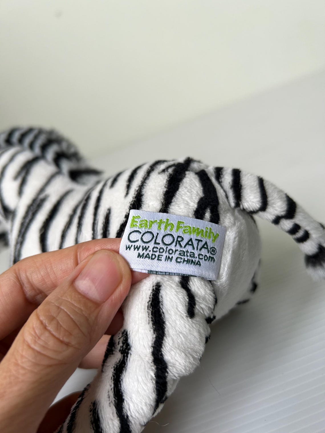 Colorata Earth Family Zebra Soft Plush Toy - Etsy