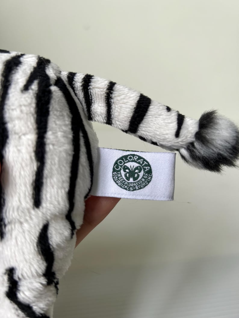 Colorata Earth Family Zebra Soft Plush Toy - Etsy