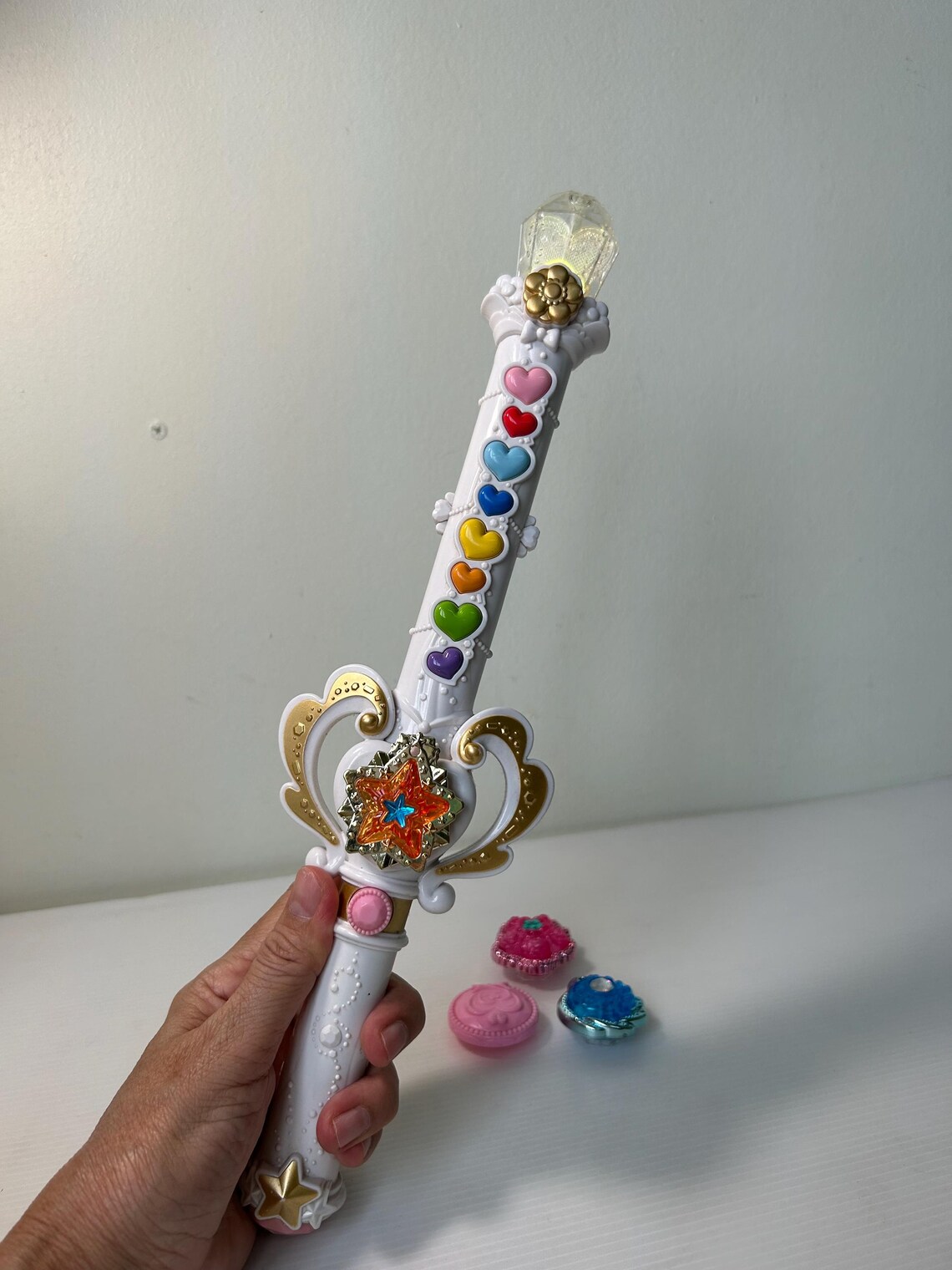 Glitter Force Hug! Pretty Cure Precure Melody Sword Mirai Crystal ...