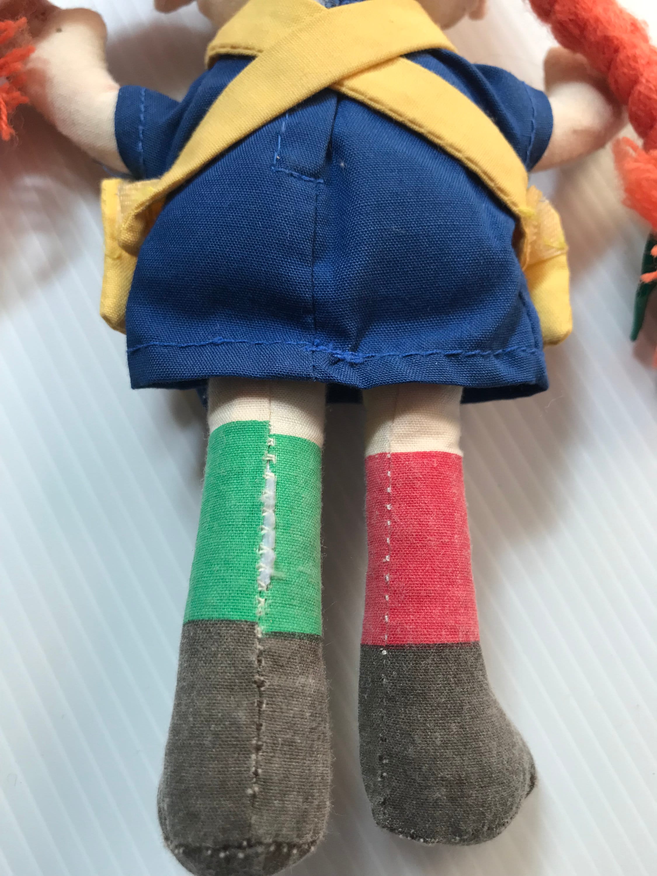 Vintage Pippi Longstocking Plush Dolls 7 in Astrid Lindgren ...