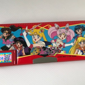 RARE Vintage Sailor Moon Super S Pencil Box Pen Case Limited 90s - Etsy