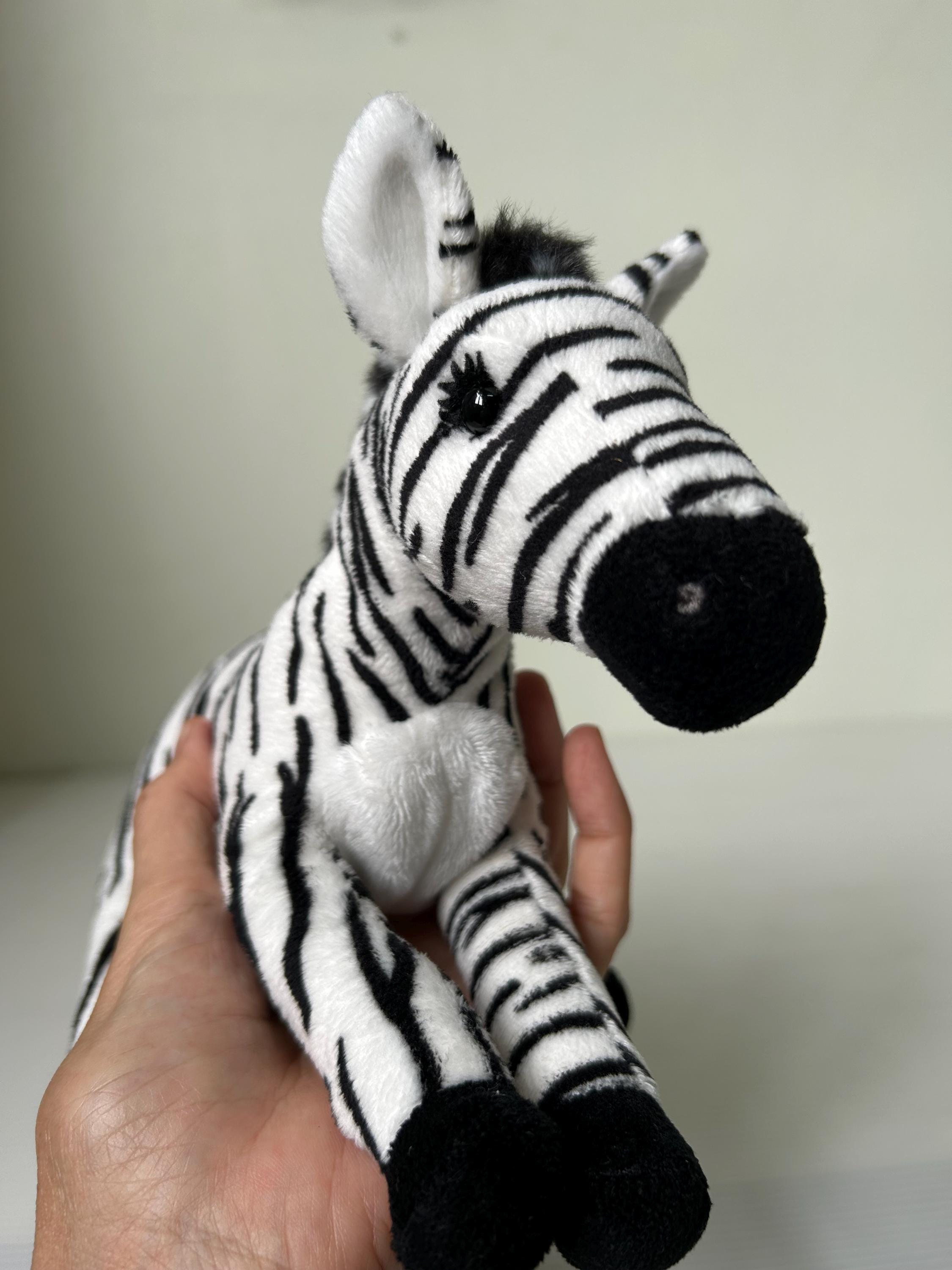 Colorata Earth Family Zebra Soft Plush Toy - Etsy