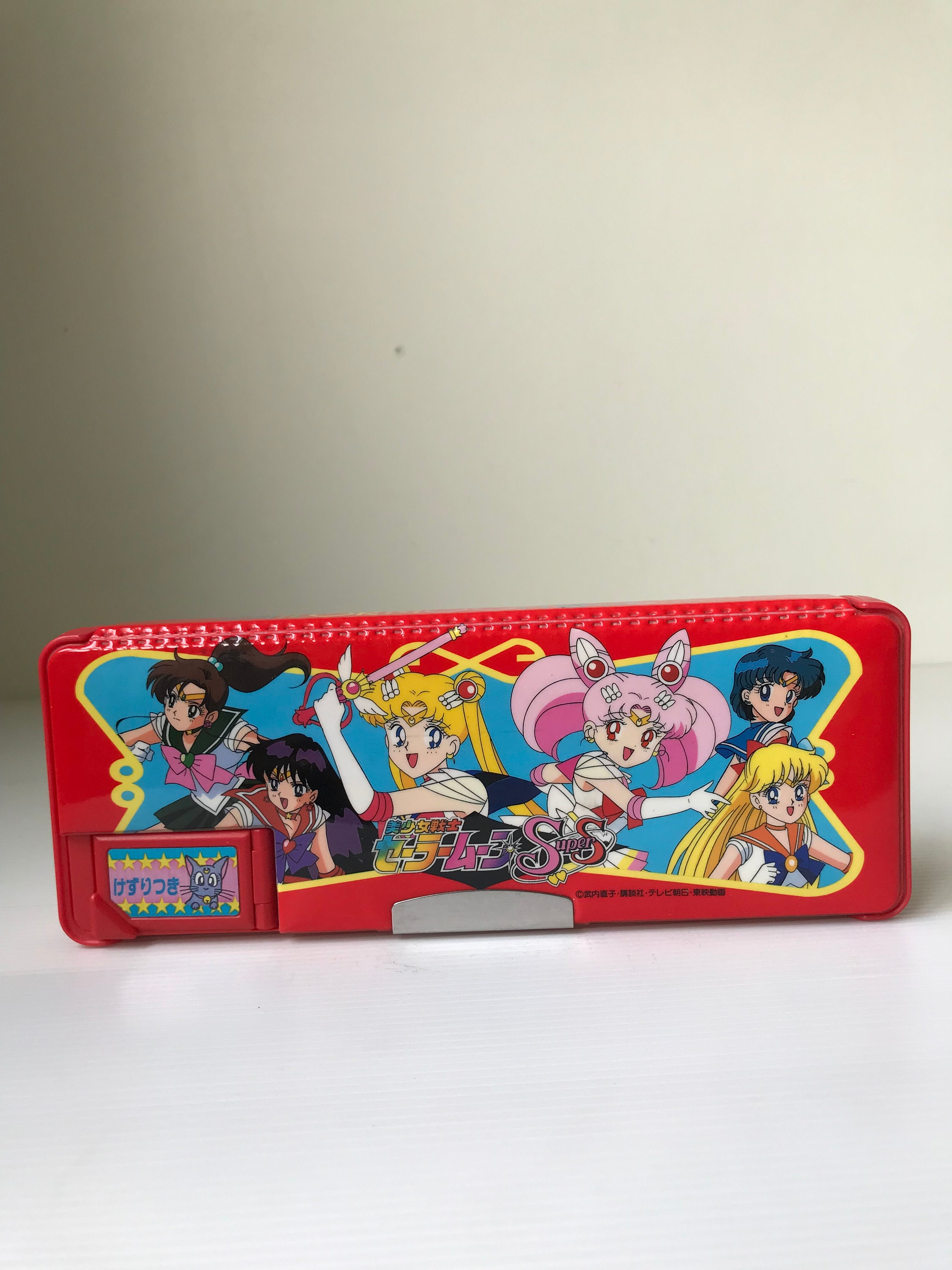 RARE Vintage Sailor Moon Super S Pencil Box Pen Case Limited 90s - Etsy