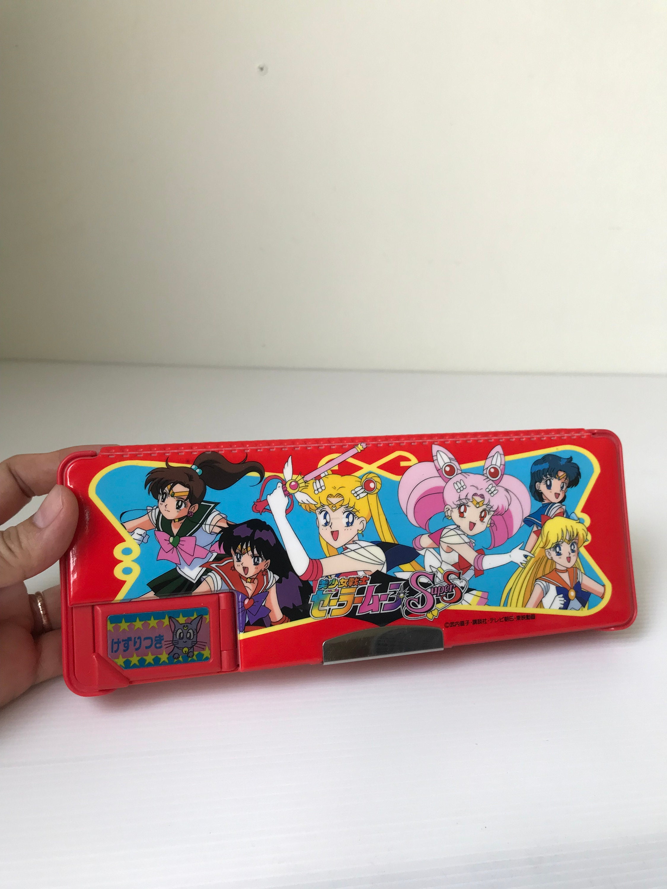 RARE Vintage Sailor Moon Super S Pencil Box Pen Case Limited 90s - Etsy