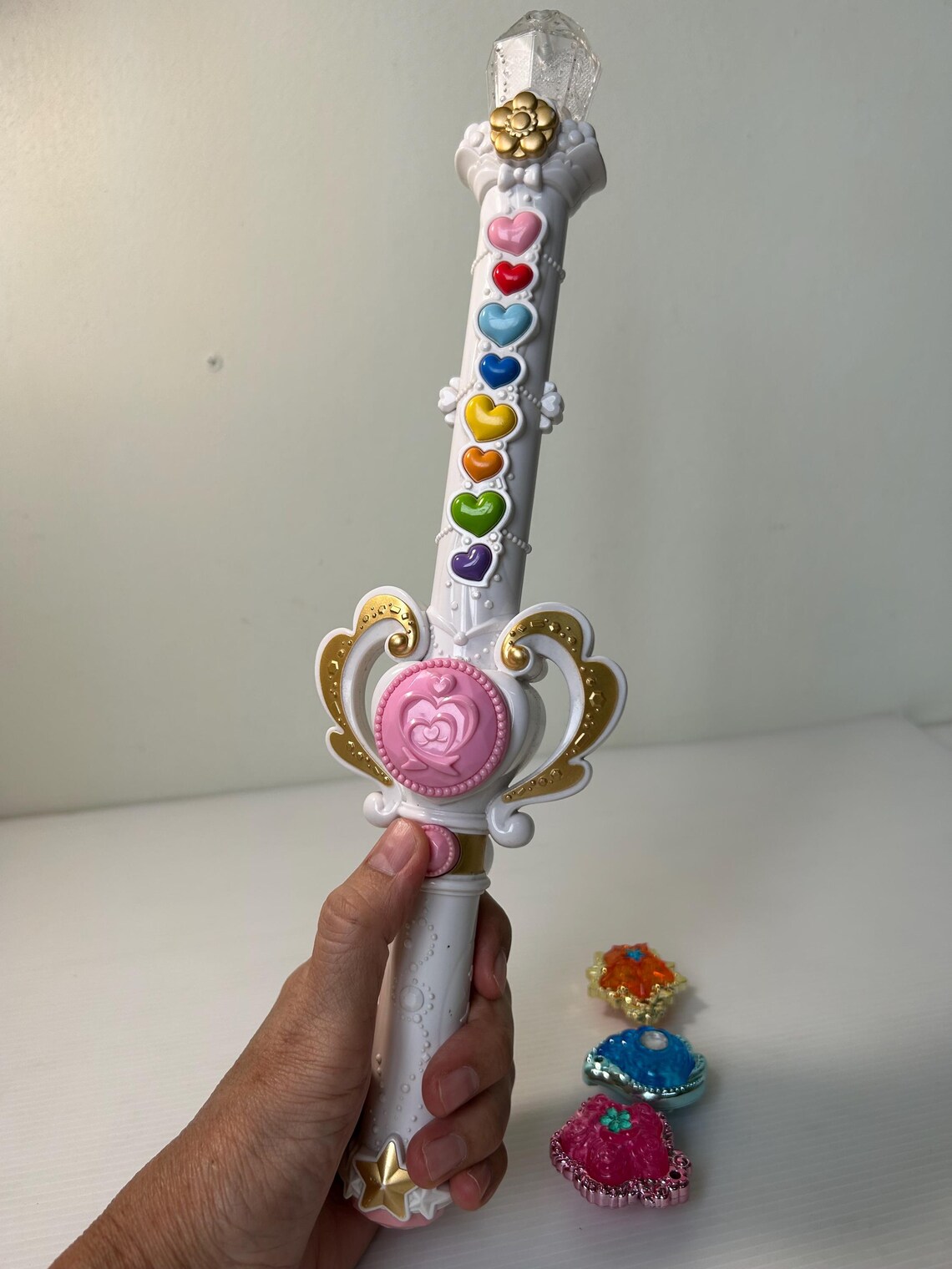 Glitter Force Hug! Pretty Cure Precure Melody Sword Mirai Crystal ...