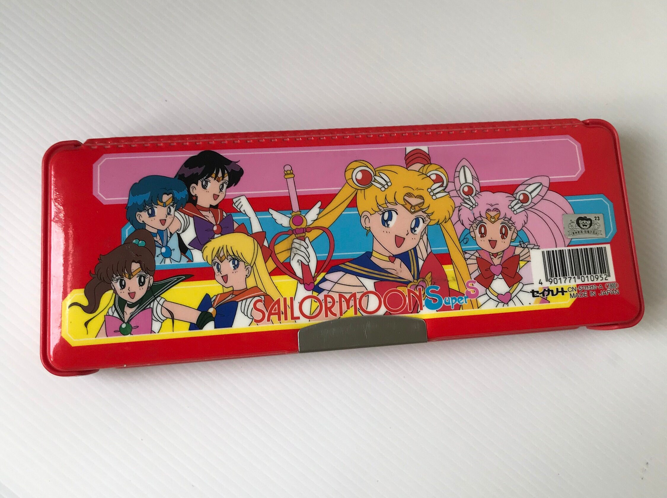 RARE Vintage Sailor Moon Super S Pencil Box Pen Case Limited 90s - Etsy