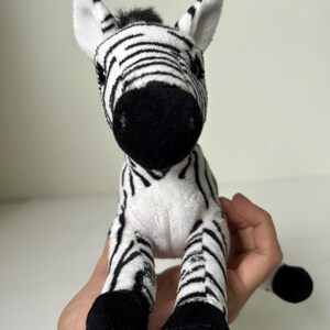 Colorata Earth Family Zebra Soft Plush Toy - Etsy