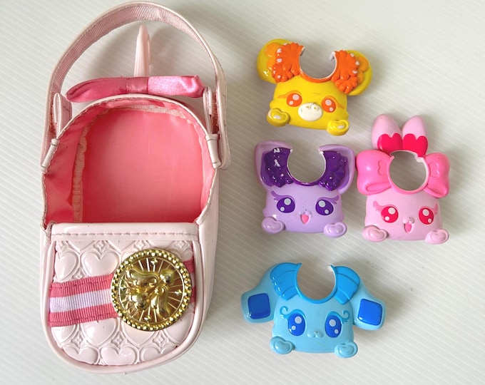Bandai Dokidoki Precure Lovely Commune Carry and the Face Covers Toy ...