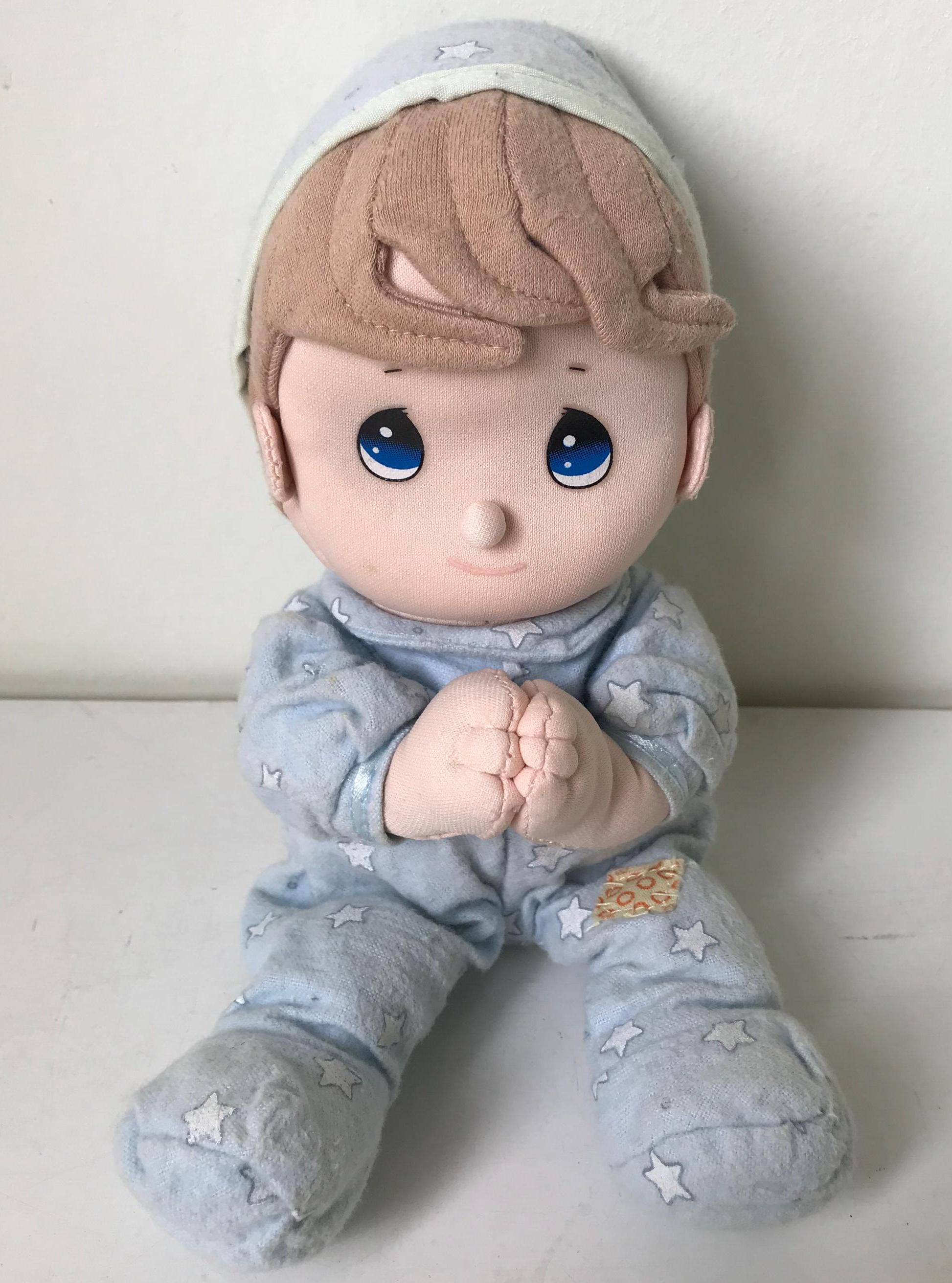 Precious Moments Plush Prayer Boy 8" Doll Luv N ' Care - Etsy