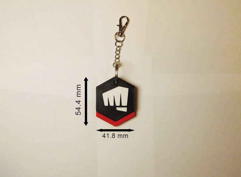 Riot Gun Buddy Keychain - Fist Bump Gun Buddy | VALORANT Gift Keychain ...