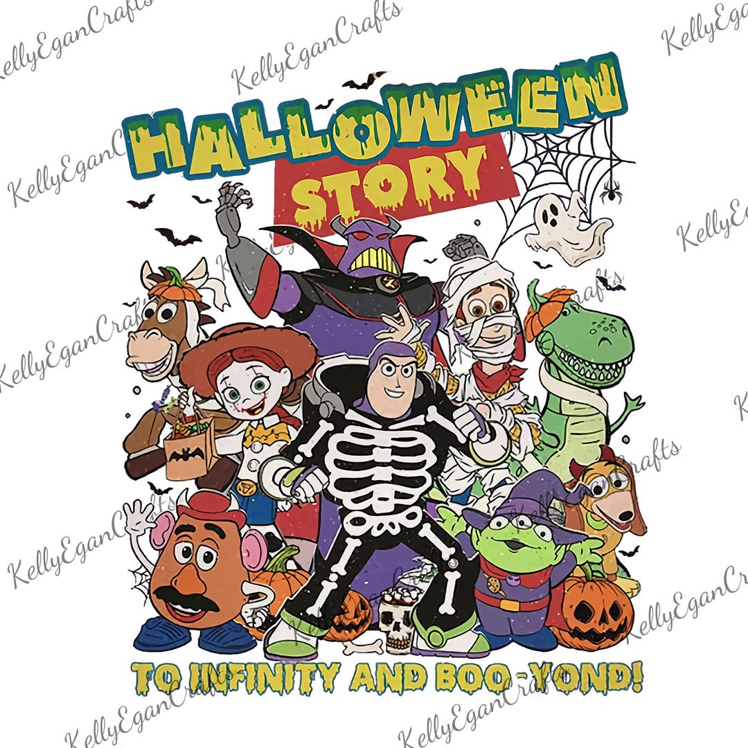 Vintage Toy Story Skeleton Pumpkin Halloween Png, Disney Halloween ...
