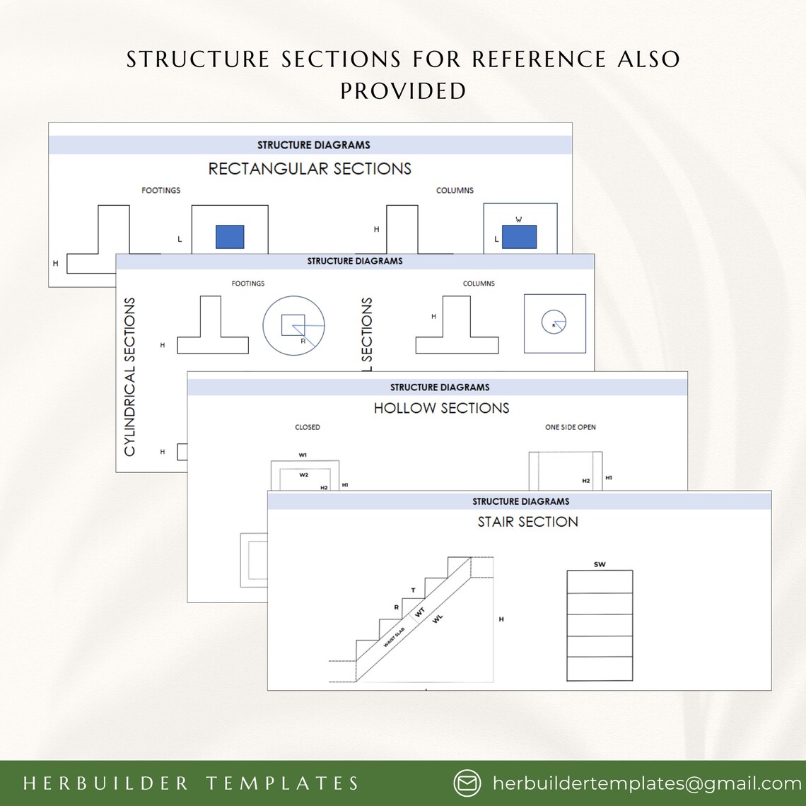 Concrete Estimate Calculator, Project Estimate Template, Construction ...