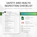 Construction Safety and Health Inspection Checklist, Construction ...