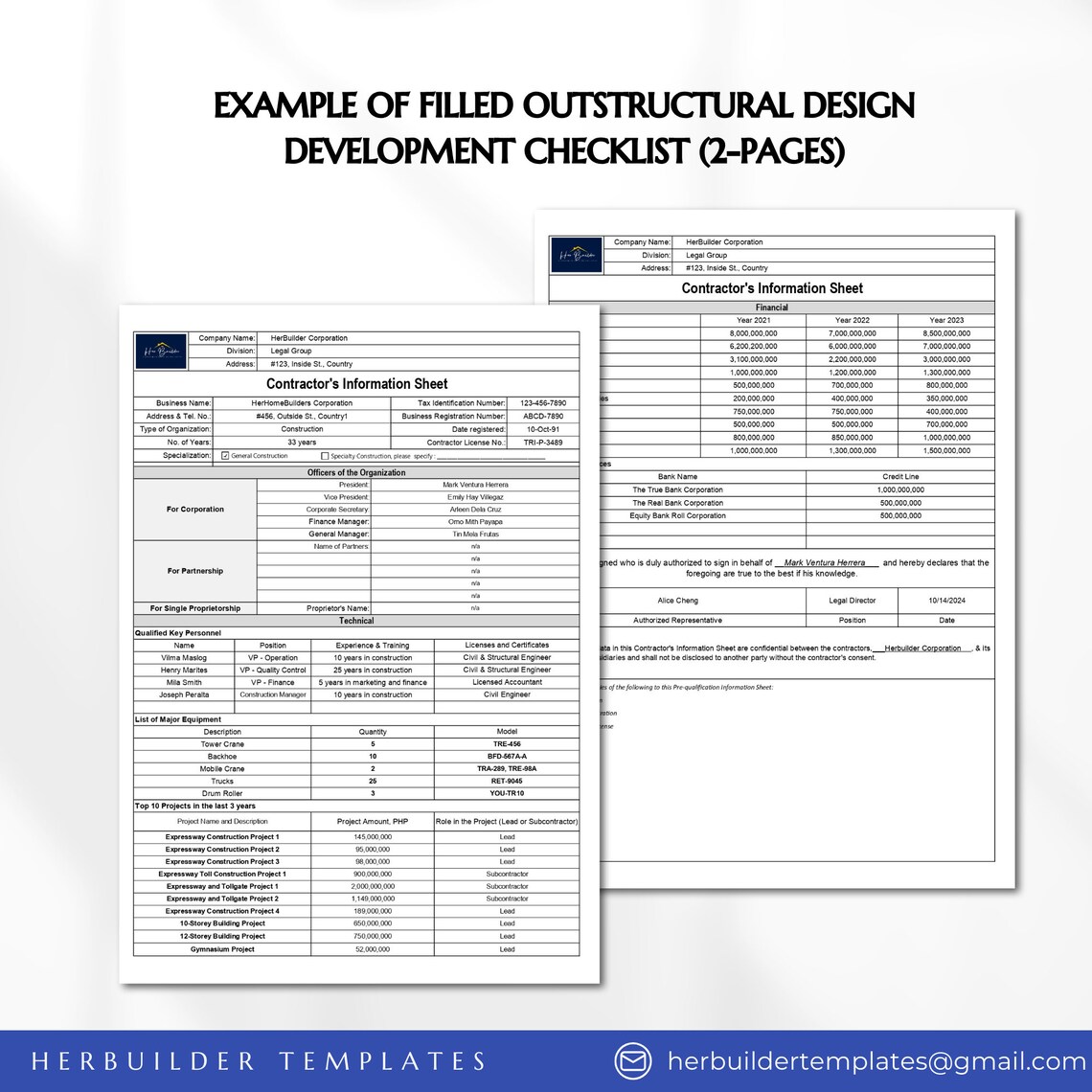 Contractor Information Sheet Form, Contractor Pre-qualification Form ...