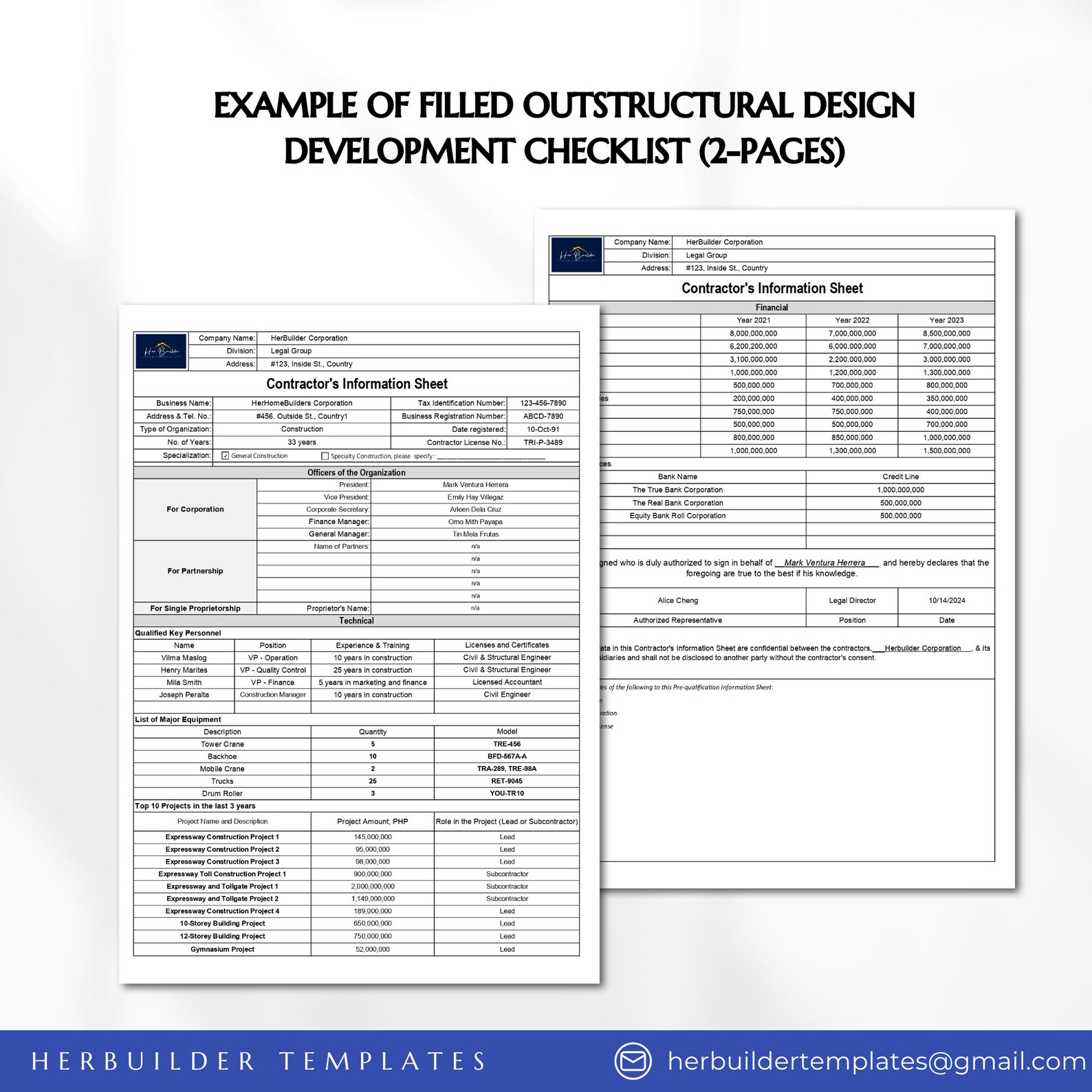 Contractor Information Sheet Form, Contractor Pre-qualification Form ...