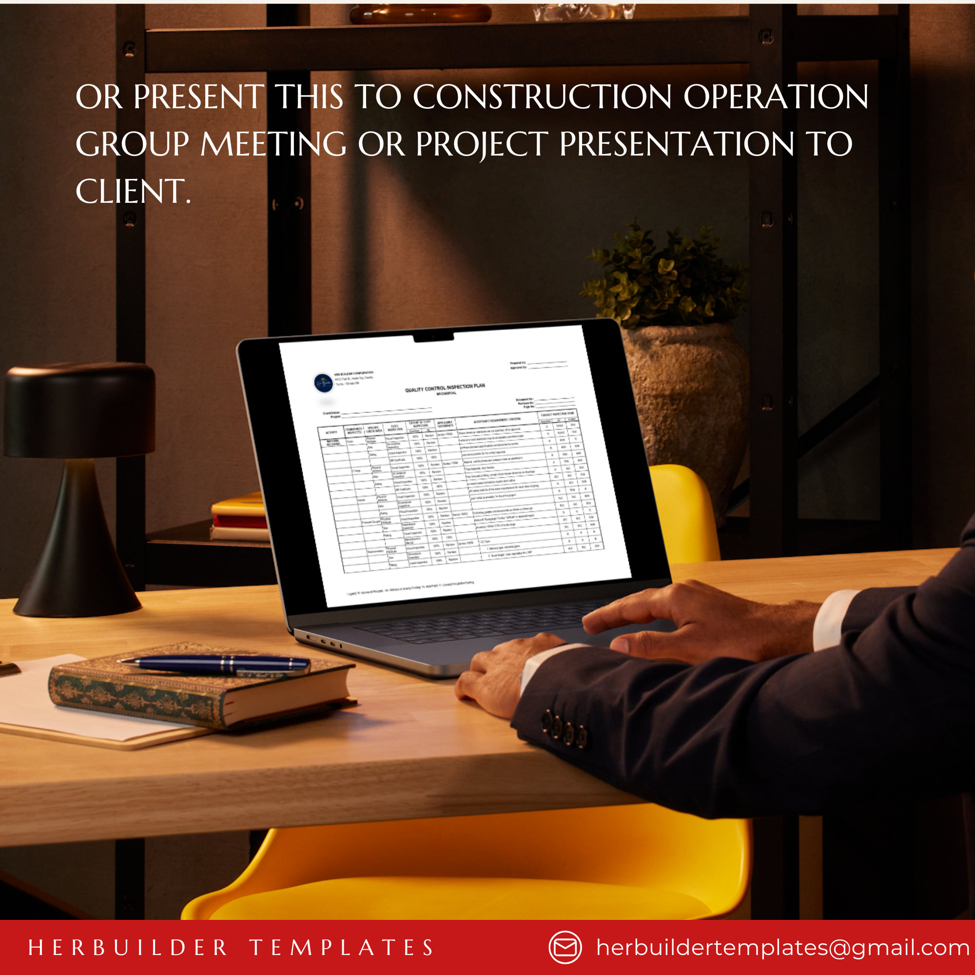 Quality Control Inspection Plan Template for Mechanical Works ...