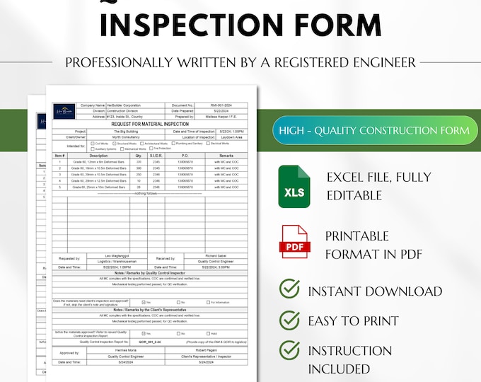 Ready Mix Concrete Monitoring Form, Concrete Pouring Monitoring Log ...