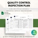 Quality Control Inspection Plan Template for Architectural Works ...