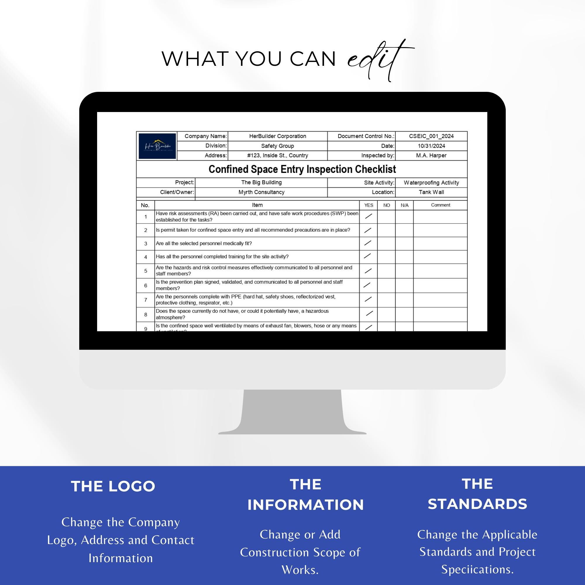 Stop Work Order Form, Construction Stop Work Order Form, Safety Form ...