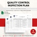 Quality Control Inspection Plan Template for Mechanical Works ...