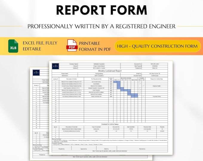 Ready Mix Concrete Monitoring Form, Concrete Pouring Monitoring Log ...
